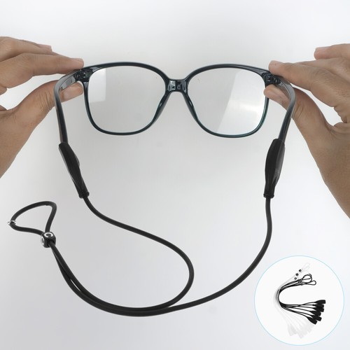 6 Pcs Band Glasses Rope Soft Tube Straps Sunglasses Retainers | eBay