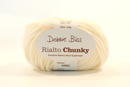 Debbie Bliss Rialto Extrafine Merino Wool Superwash Chunky 1 X 50g ball ...