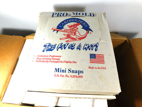 Pro Mold Screw Down Card Holder Case (Total of 400-Mini Snaps) | eBay