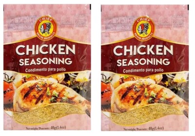 Pack of 2 - Chief Chicken Seasoning 40g Bag Product of Trinidad | eBay