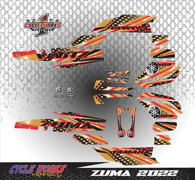 Zuma Chuma Yamaha Full set Graphics Decals Stickers Kits ZMFLL7 | eBay