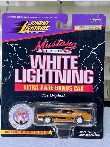 Johnny White Lightning Mustang Classics - #191 - 1973 Mach I Gold ...