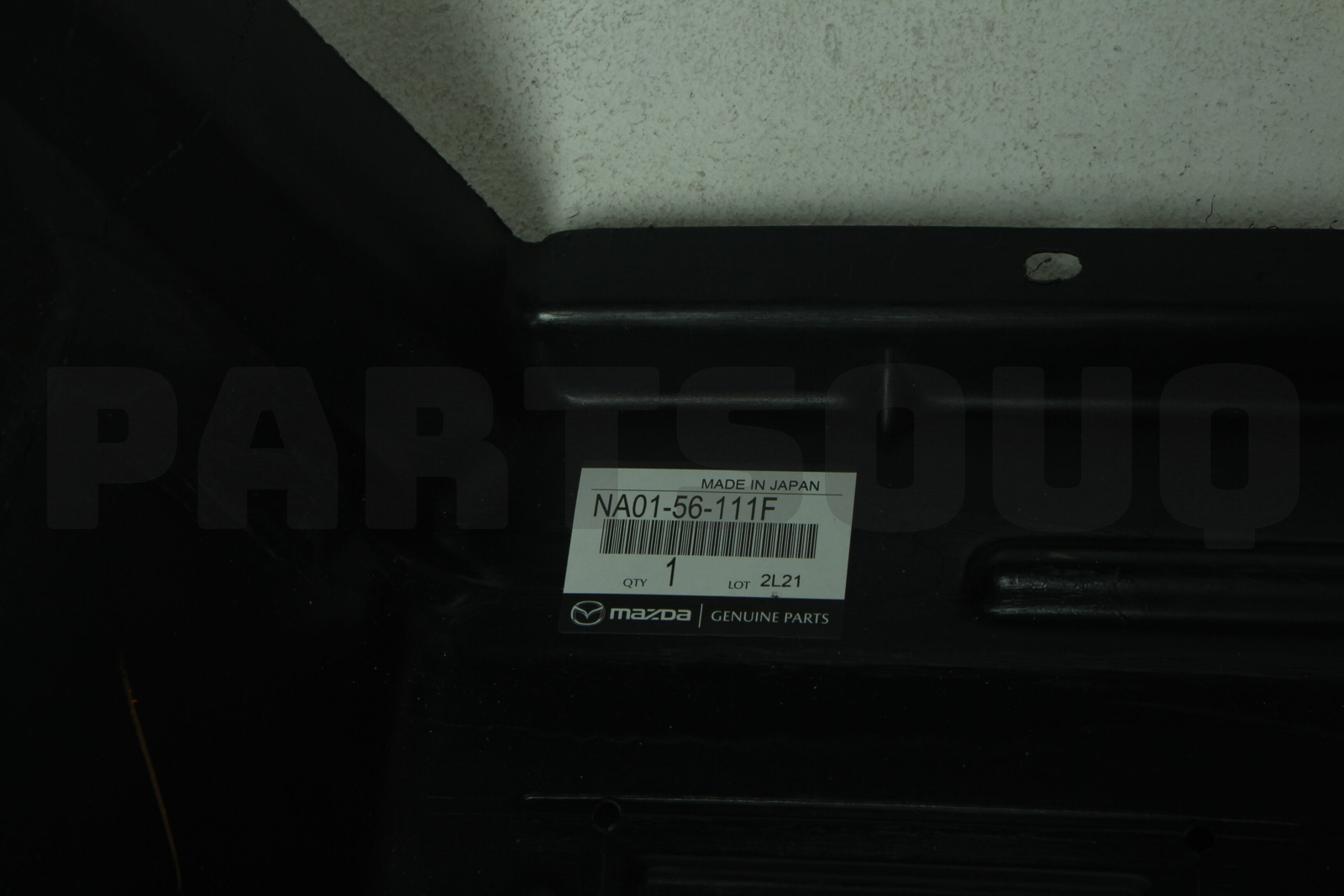 NA0156111F Genuine Mazda COVER,UNDER Front Cover Under | NA01-56-111F | OE | Black | Plastic | Front