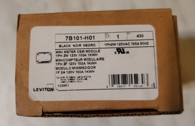 Submeter 1 phase 2 wire Mini Watthour Meter kWh Black OEM MODULE ...