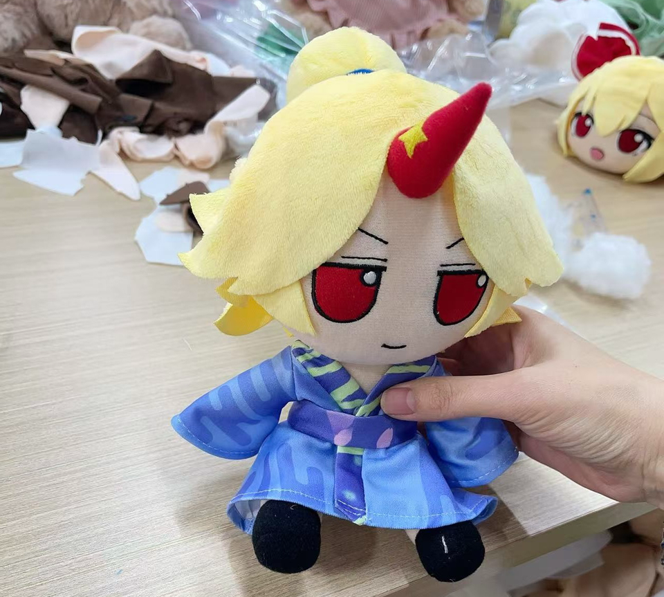 Touhou Project Fumo Fumo Hoshiguma Yuugi 20Cm Plush Doll Toy Gift Anime ...