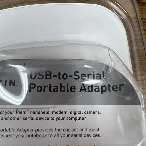 Genuine Belkin USB-to-Serial Portable PC Adapter | eBay