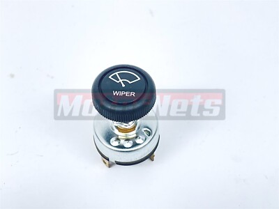 New Windshield Wiper Motor Switch Hot Rod Street Rod Universal Single ...