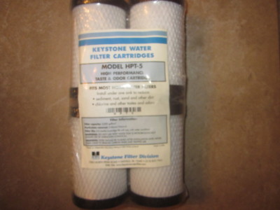 PORVAIR KEYSTONE HPT-5 Micron Sediment WATER FILTER 053269-050 4 pack ...