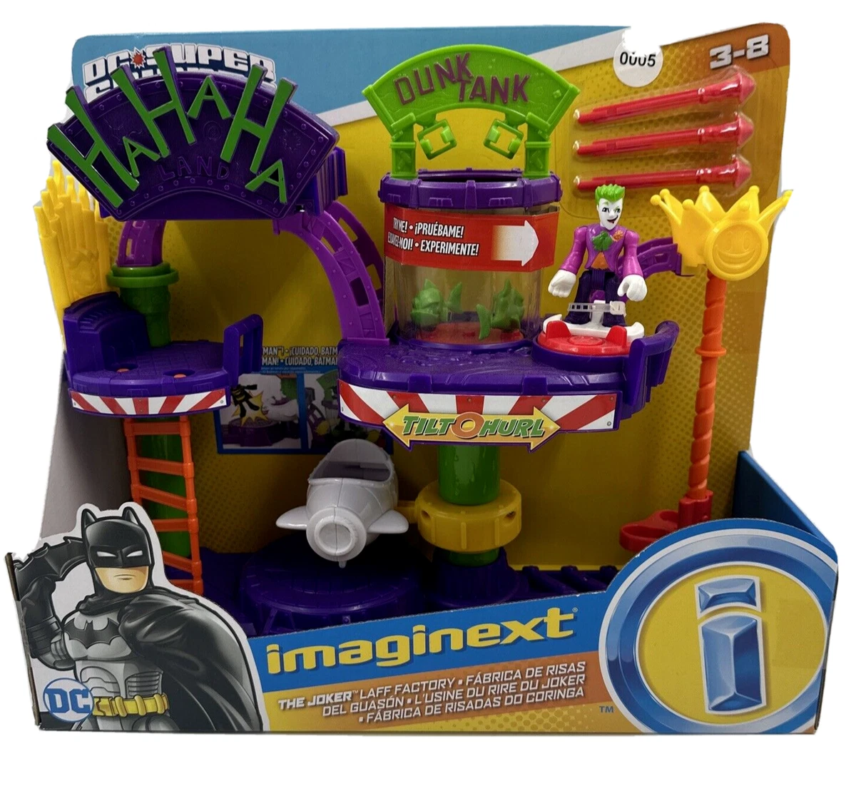 Imaginext DC Super Friends The Joker Laff Factory Playset, 57% OFF