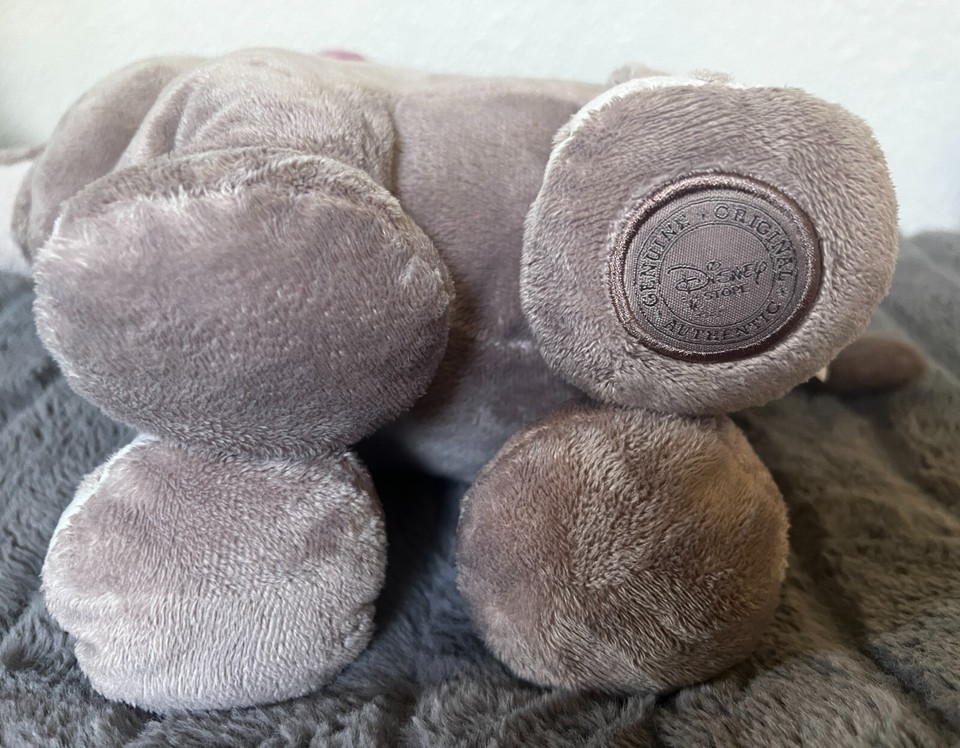 Disney Store Hathi Jr Plush Baby Elephant The Jungle Book Stuffed ...
