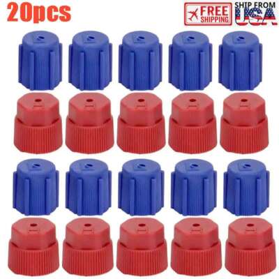20pcs Car A/C R134a 13mm & 16mm High & Low Side AC Charging Port ...