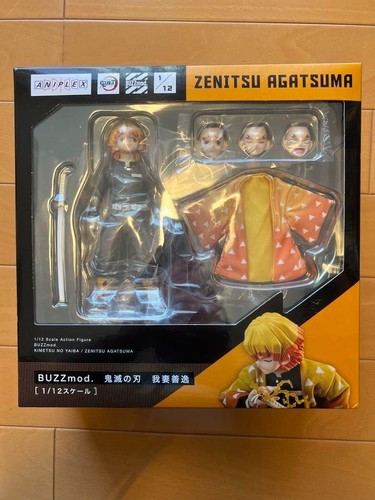 Demon Slayer BUZZmod. Zenitsu Agatsuma Figure 1/12 JAPAN Rare NEW | eBay