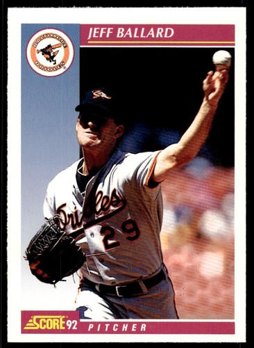 1992 Score Baseball Card Jeff Ballard Baltimore Orioles #129 | eBay