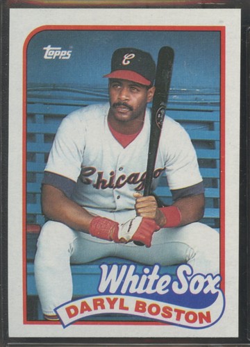 1989 Topps #633 Daryl Boston Chicago White Sox | eBay