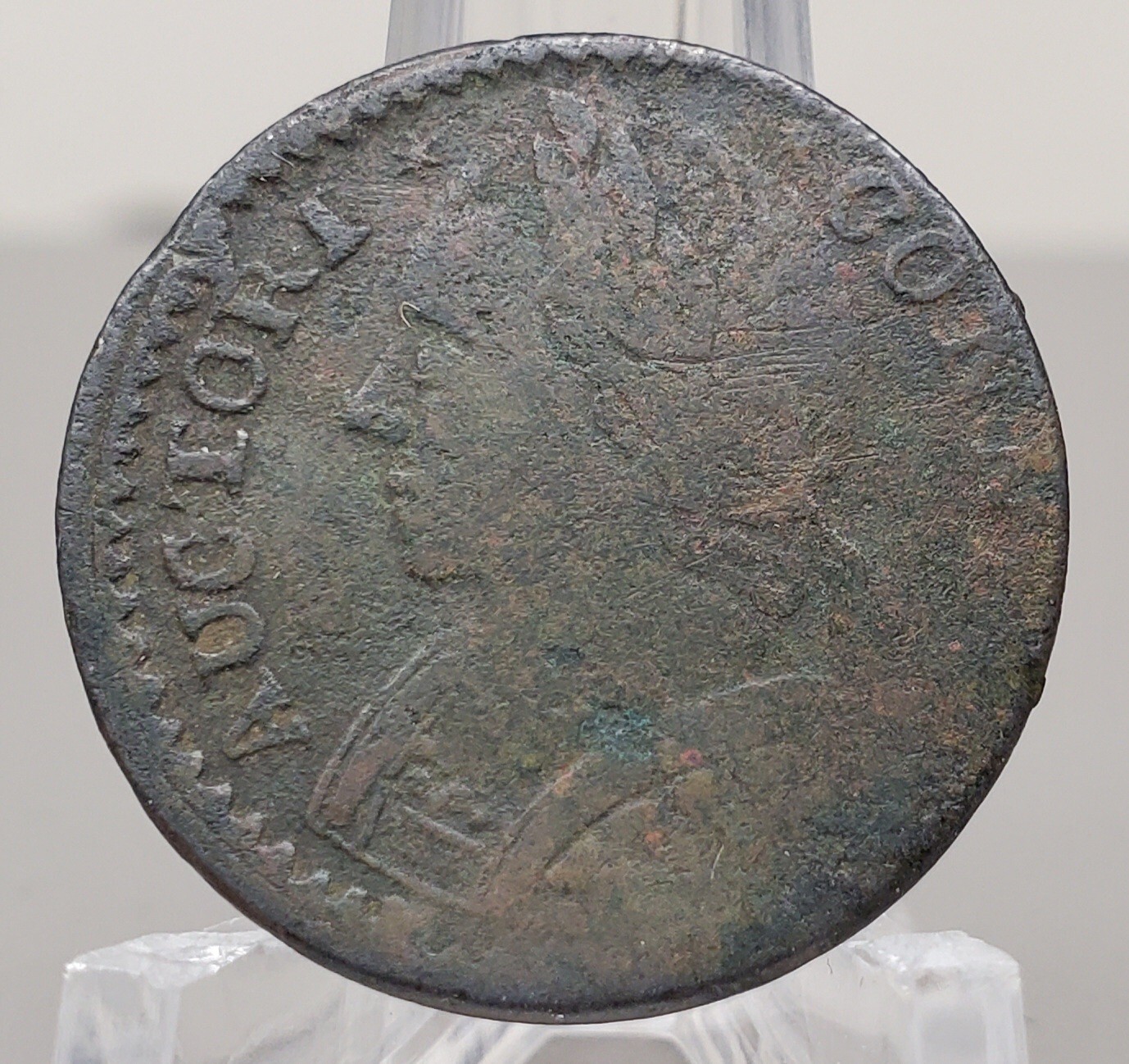 1787 Connecticut Mailed Bust Left Colonial Us Copper Coin VG | eBay