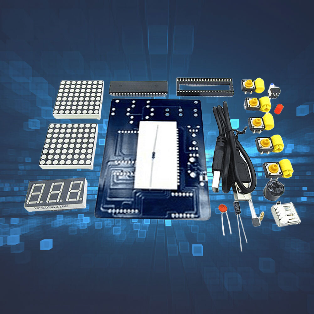 51 MCU Game Consoles DIY Parts with Acrylic Casing Useful for School ...