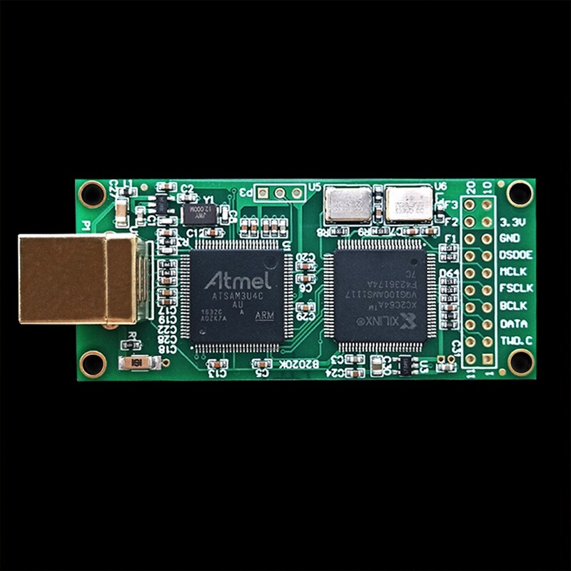 Amanero Combo384 Module DSD512/PCM384 32Bit for AK4497 ES9038 ...