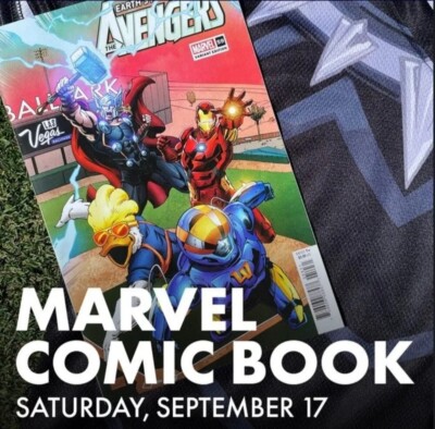 Las Vegas Aviators Comic Book MARVEL AVENGERS #59 PROMO SGA Giveaway 9 ...