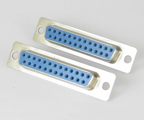 D-sub 25 PIN 2 Rows Female Solder Connector Socket DB25 | eBay