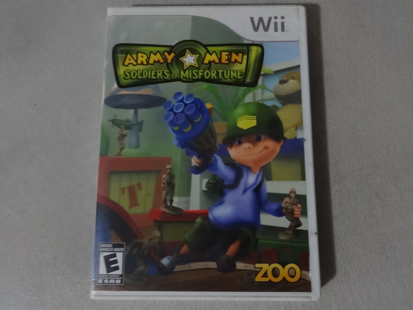 Army Men: Soldiers Of Misfortune - Nintendo Wii Video Game Complete ...