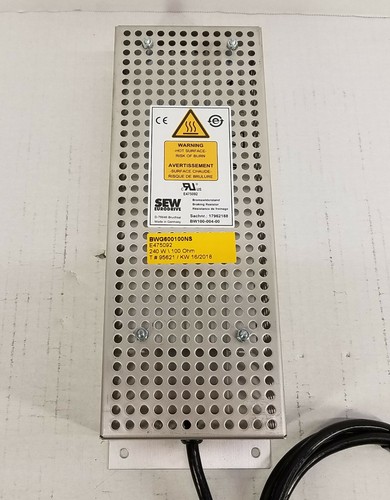 SEW EURODRIVE BW100-004-00 Braking Resistor BWG600100NS 240 W, 100 Ohm ...