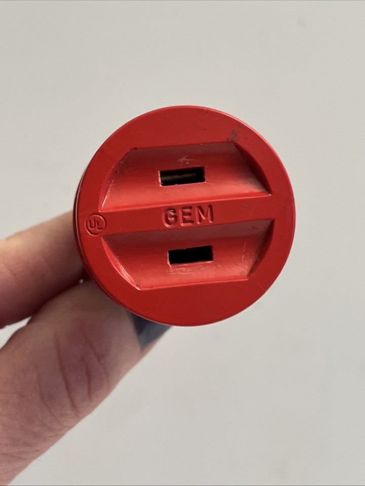 GEM Christmas Tree Light Outlet Plug In Electric Winker Flasher Blinker ...