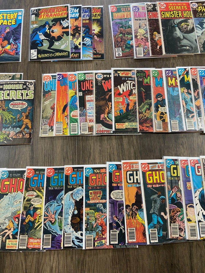 Vintage Horror DC & Marvel Comics Assorted Comic Lot Of 56 | eBay