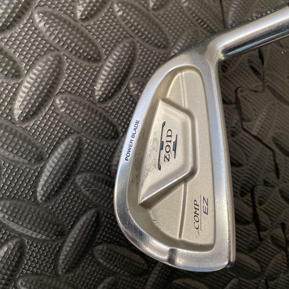Mizuno T-ZOID COMP EZ Iron Set 8pcs 3-PW Rifle Lite FCM 6.0 Steel Shaft ...