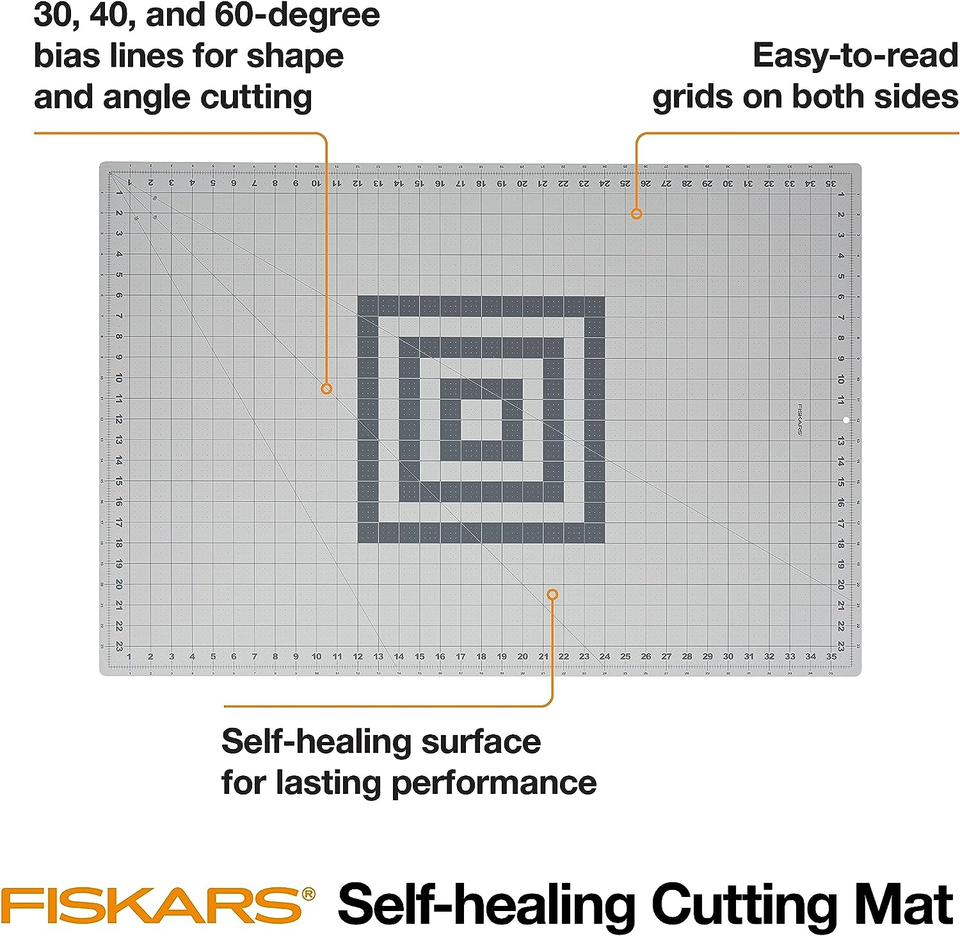Self Healing Cutting Mat for Quilting, Arts and Crafts, 24" X 36" Grid ...