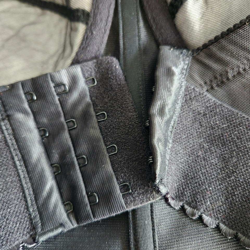 Dominique Noemi Extra Firm Support Strapless Longline Bra Bustier Black ...