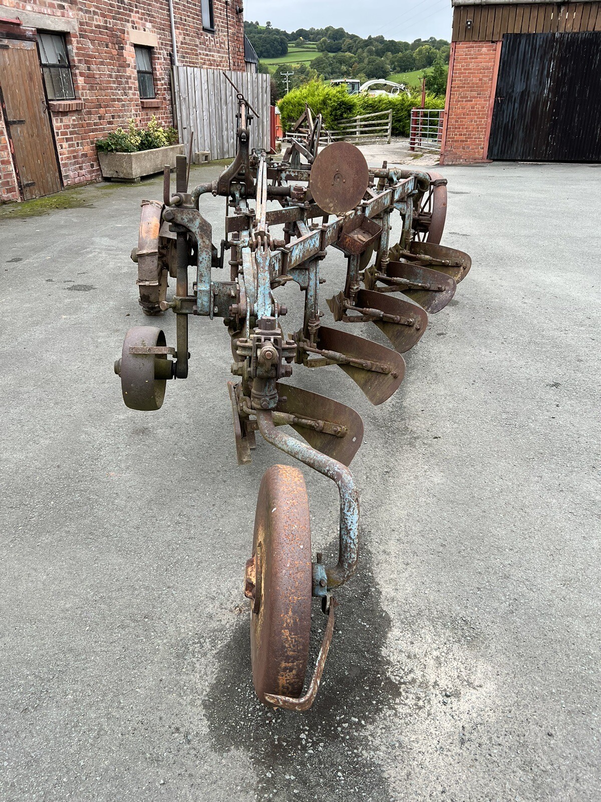 RANSOMES HEXATRAC 5 FURROW CRAWLER TRACTOR PLOUGH | eBay UK