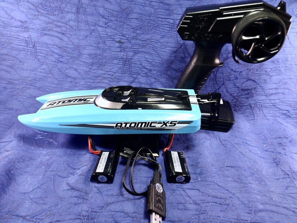 Volantex RC Mini Series High Speed Boat Atomic XS Black/Blue | eBay