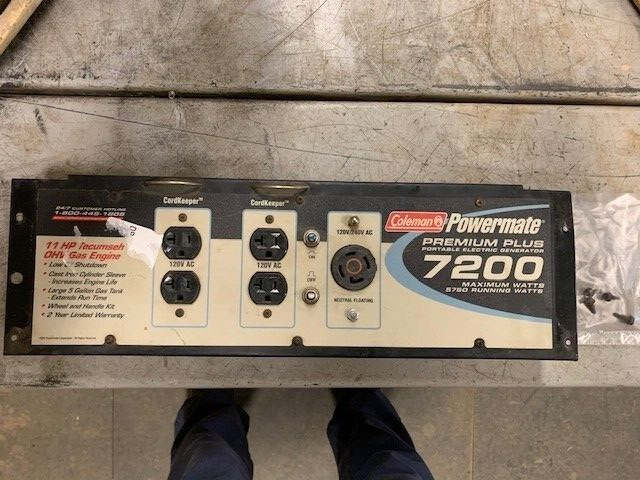 Powermate 5500 Generator Powermate 5500 Watt Portable Generator