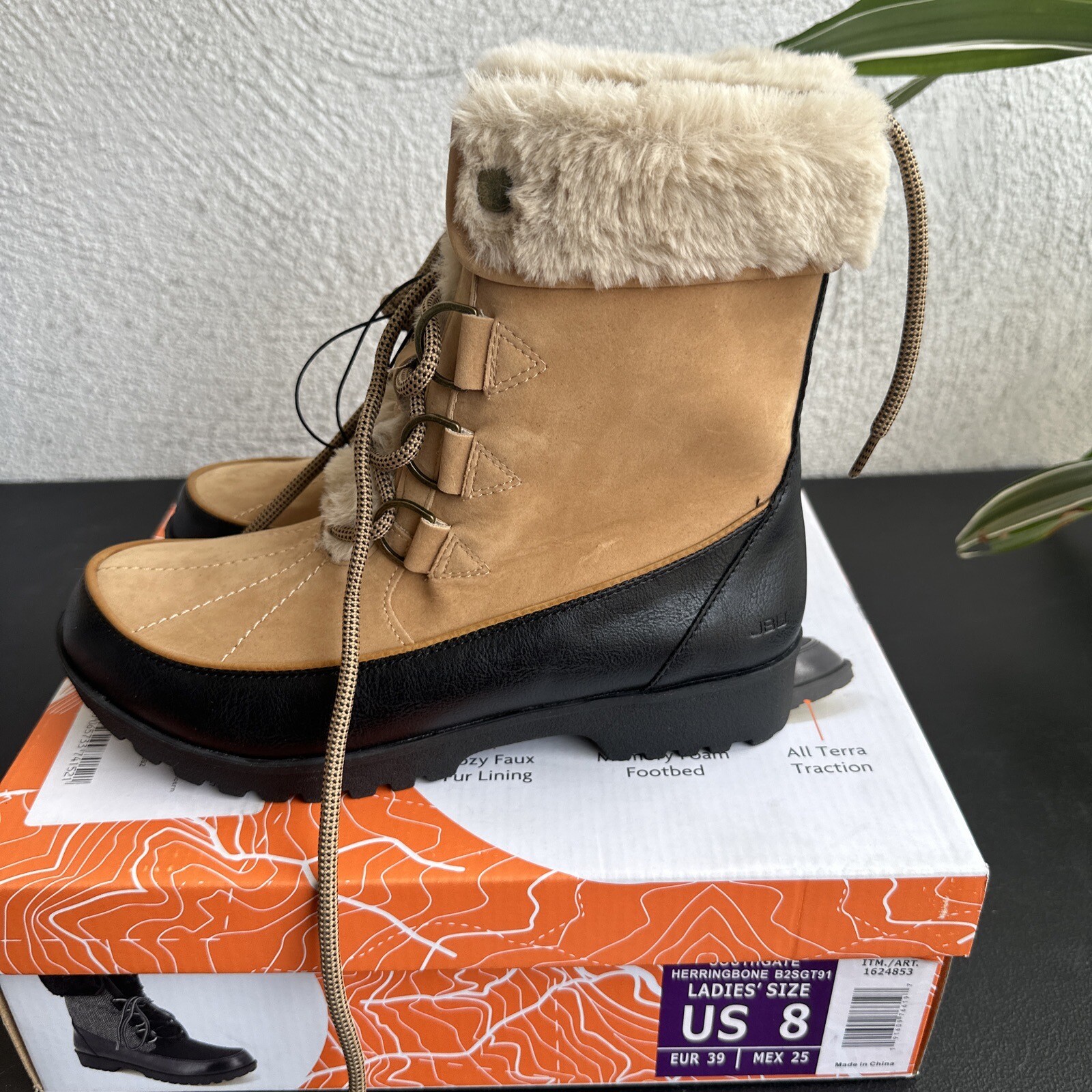 JBU Women's Colorado Boots Black Size 9 Memory Foam Footbed for sale ...