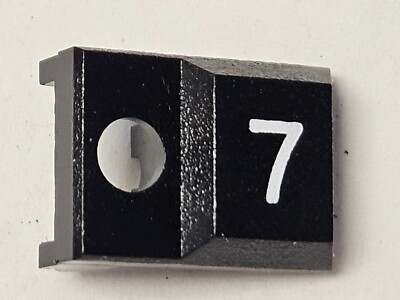 ITT Schadow Black Switch Cap with LED hole horizontal #7 (Qty 3) | eBay ...