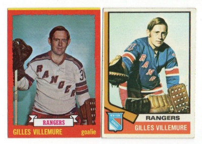 1974/75 1973-74 Topps Jim Neilson New York Rangers VG-EX 2X LOT | eBay