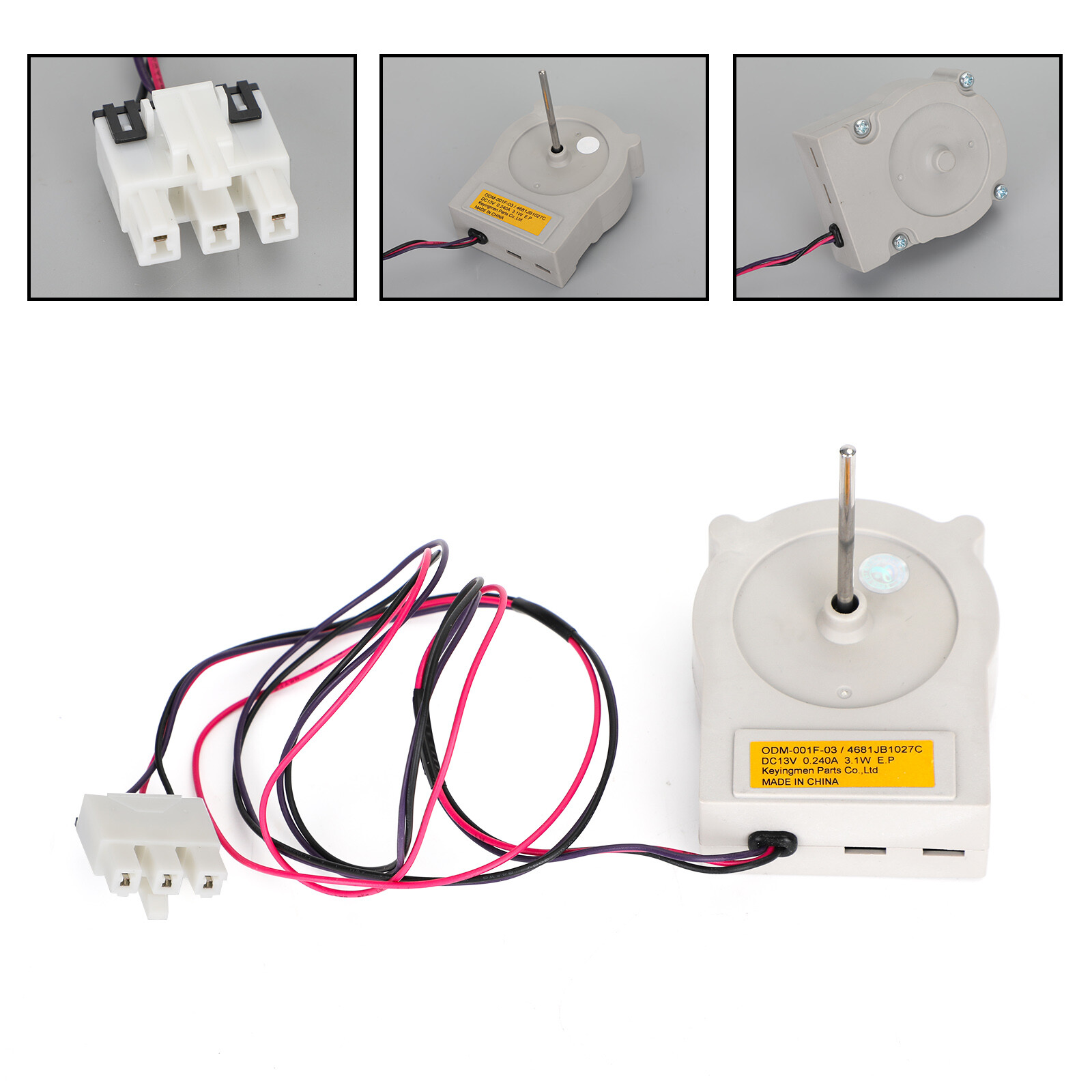 DC12V Refrigerator Fridge Replacement Evaporator Fan Motor For LG ...