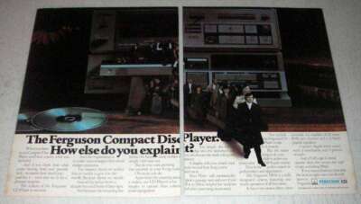 1984 Ferguson CD Player Ad - How Else Do You Explain? | eBay
