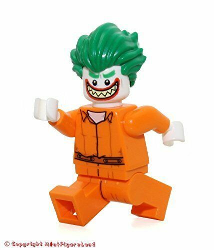 LEGO Batman Joker Minifigure w/ Arkham Asylum Prisoner Uniform (70912 ...