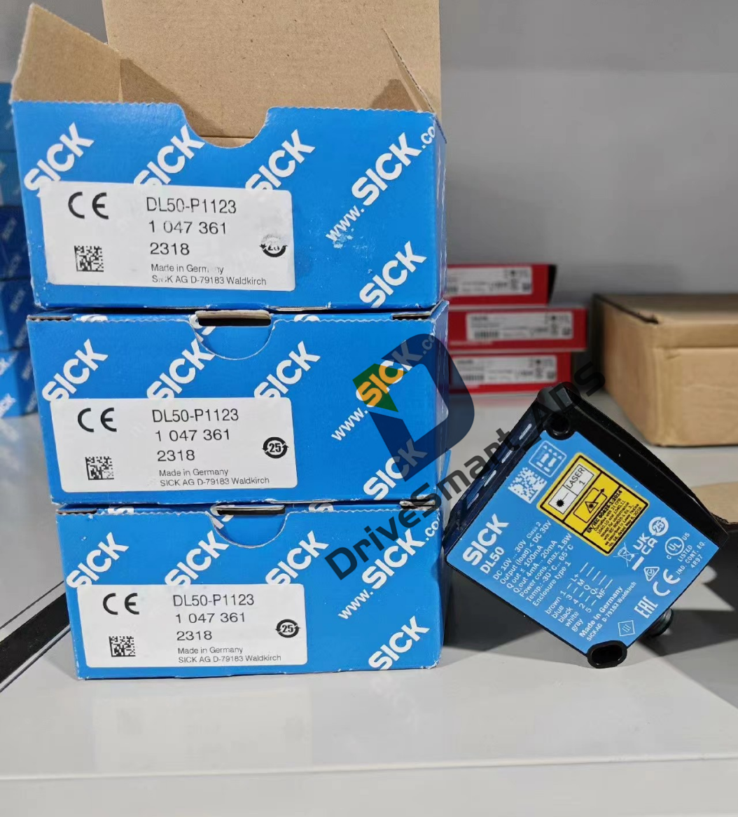 New In Box SICK DL50-P1123 1047361 Ranging Sensor | eBay