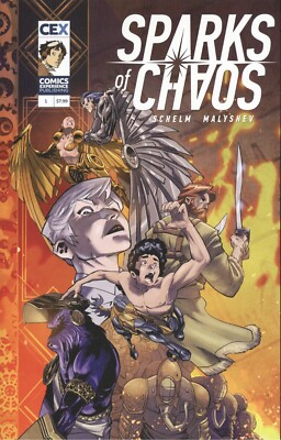 SPARKS OF CHAOS #1 COVER C ALEX MALYSHEV VARIANT VF/NM CEX COMICS EXPERIENCE HOH | eBay