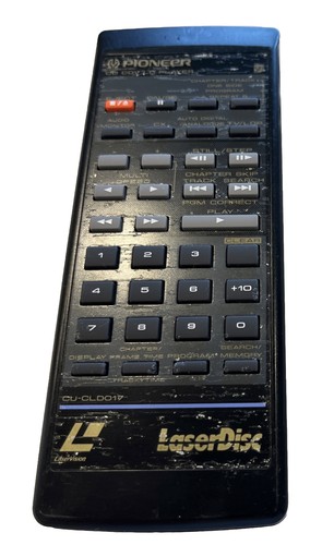 Original PIONEER CU-CLD017 Laser Disc Player Remote Control - See Pics ...