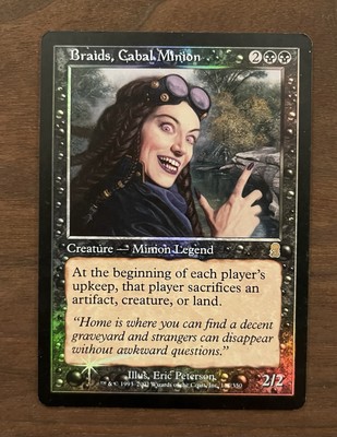 1x Braids, Cabal Minion Odyssey FOIL MP Magic the Gathering MtG | eBay