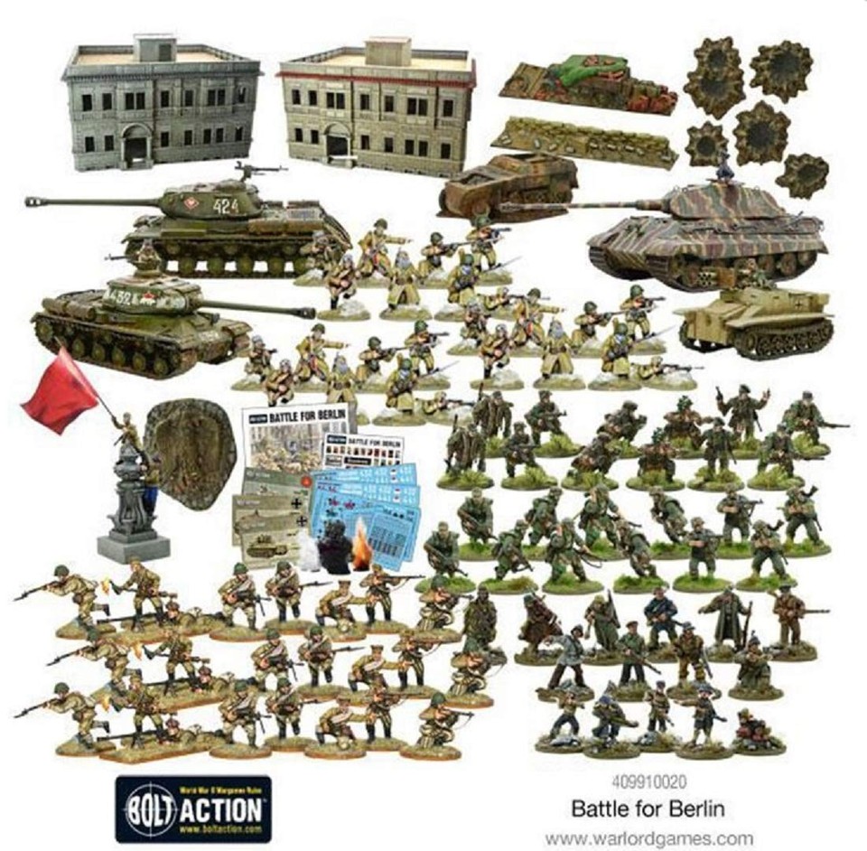 Warlord Games The Battle For Berlin Battle-Set Bolt Action Wargaming ...
