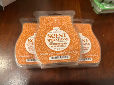 Scentsy Gingerbread Buttercream - Scent-Spirations Wax Bar 3 Pack | eBay