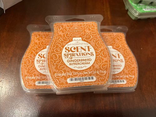 Scentsy Gingerbread Buttercream - Scent-Spirations Wax Bar 3 Pack | eBay