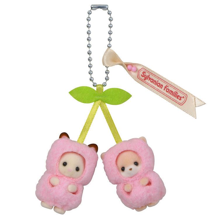 Sylvanian Families BABY KEYCHAIN cherry apple banana strawberry Long ...