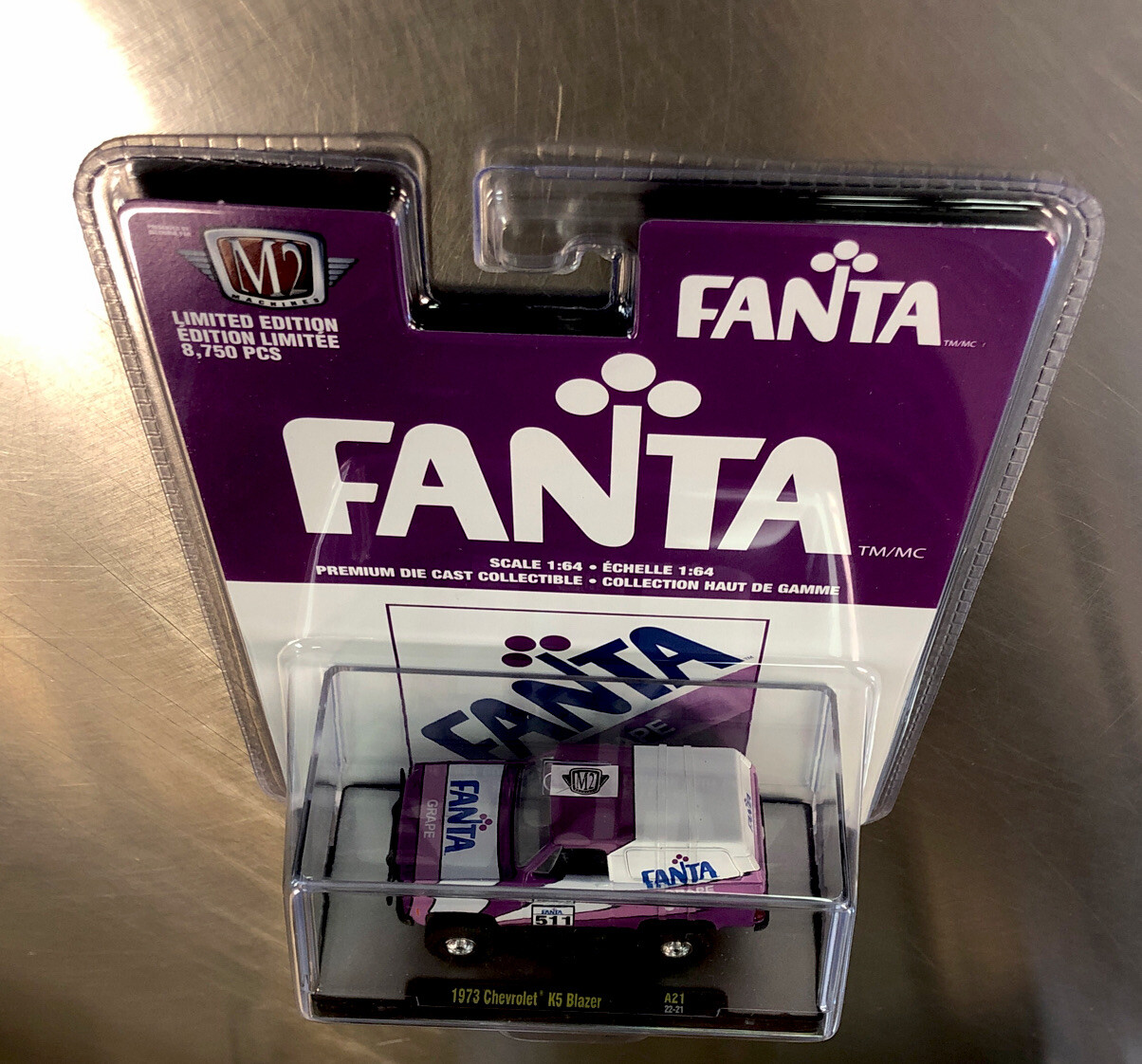 M2 MACHINES FANTA GRAPE SERIES 1973 CHEVY K5 BLAZER PURPLE PAINT FREE ...