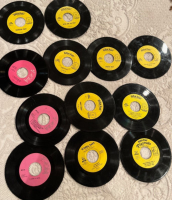 45 RPM Children Records Mr. Pickwick Cricket Peter Pan Sunshine series ...