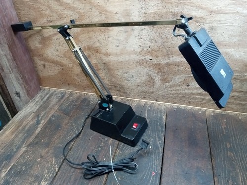 Mid Century Adjustable Arm Desk Lamp Heavy Base Electrix Model 7500X ...